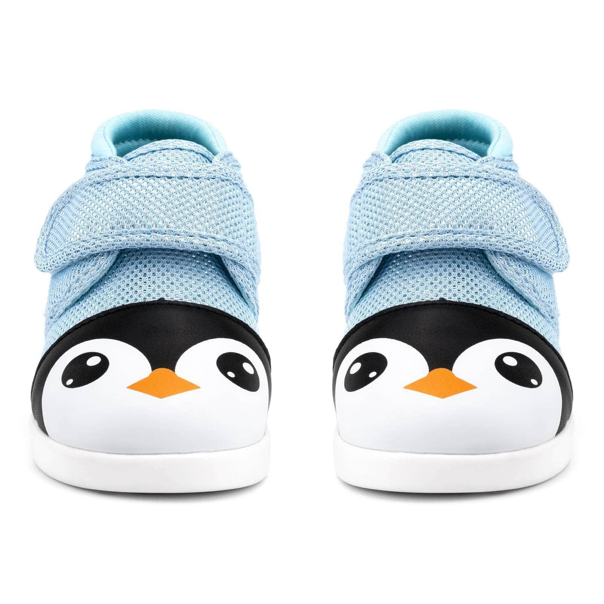 Squeaky Toddler Shoes | Sparkly Blue Penguin -- ikiki Shoes – ikiki® Shoes