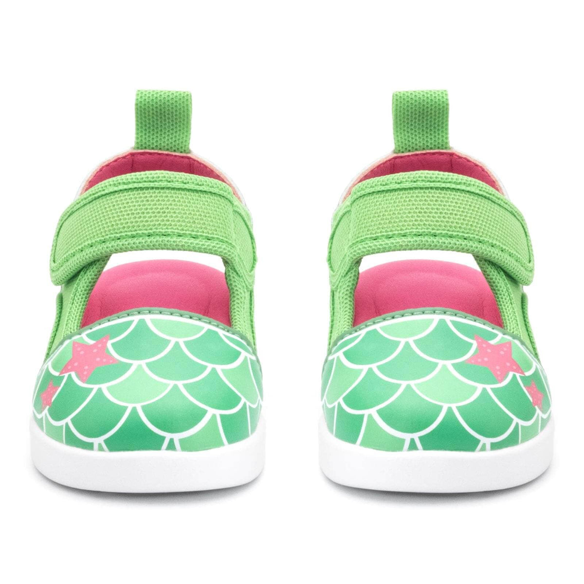 Squeaky Toddler Sandals | Green Mermaid Sandal -- ikiki – ikiki® Shoes