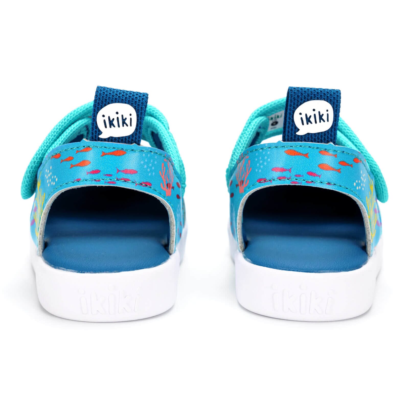 Secret Seascape Squeakerless Toddler Sandals | ikiki – ikiki® Shoes