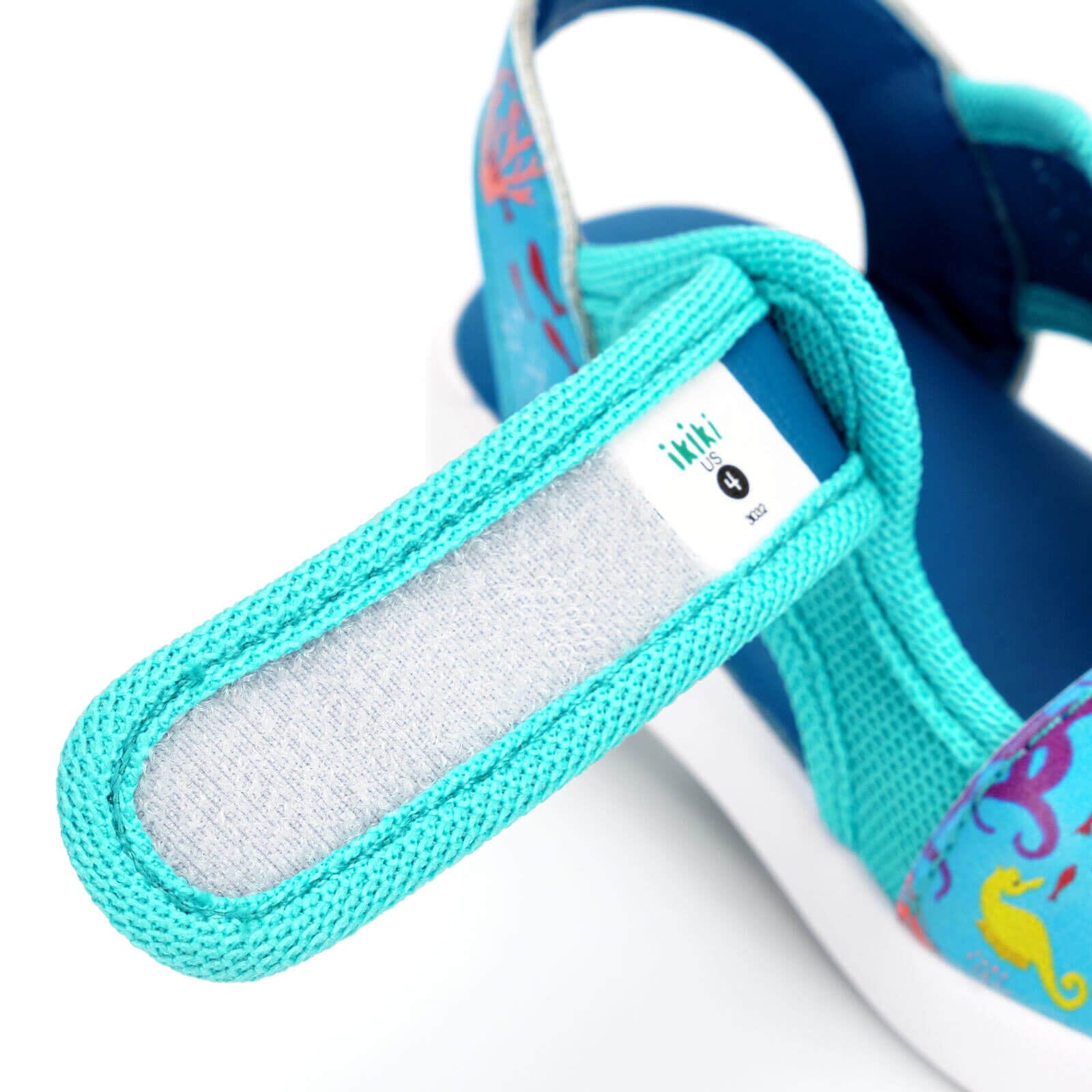 Secret Seascape Squeakerless Toddler Sandals | ikiki – ikiki® Shoes